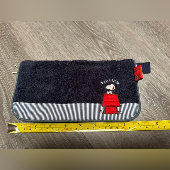Peanuts | Bags | Peanuts Snoopy Black And Red Toiletry Bag | Poshmark